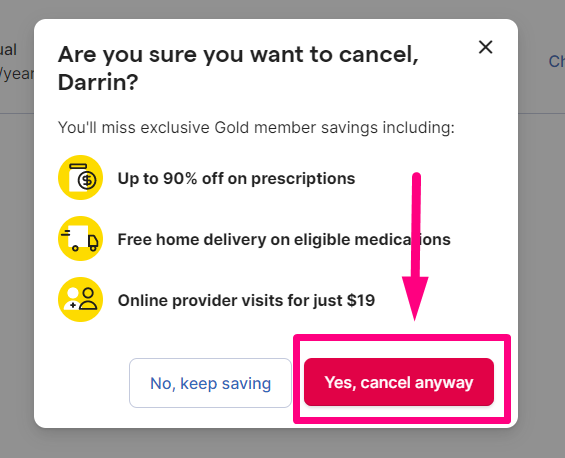 How do I cancel my Gold membership? – Support